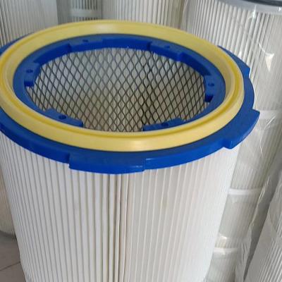 China Polyester Air Compressor  Industrial Dust Filter Removal Powder Coating for sale