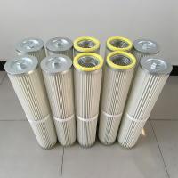 China Efficiency Industrial Dust Filter Polyester Cartridge For Water Filtration for sale