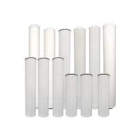 China 0.2 Micron Water Filter High Flow Paper Pleated Filter Cartridge Pleated Carbon Filter element for sale