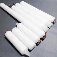 China 0.2 Micron Water Filter High Flow Paper Pleated Filter Cartridge Pleated Carbon Filter element for sale