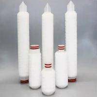 China Polypropylene Glass Fiber Large Flow Pleated Filter Element High Flow  For Seawater Desalination for sale