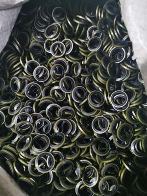 China Customizable Combination Gasket Iron And Rubber Mats Good Sealing Effect for sale