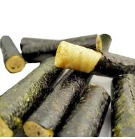 China 90G Per Box Instant Seafood Snack Shrimp Flavor Cod Flavor Meat Floss Flavor Crispy Seaweed Nori Roll Snack for sale