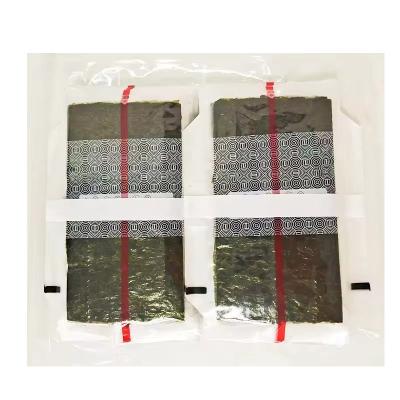 China Custom Safe Food Clear Plastic Restaurant Triangle Onigiri Nori Rice Seaweed Nori Sheets for Onigiri for sale