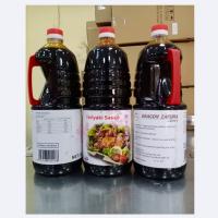 China Delicious Teriyaki Sauce Food Seasoning Sushi Sauce Chinese Brown Color Seasoning Teriyaki Sauce 1.8L for sale