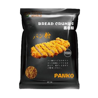 China Food Factory Price Traditional Halal Bulk Wholesales Yellow and White Japanese Panko Bread Crumbs 10kg for sale