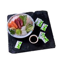 China Hot Selling Spicy Horseradish Paste 43G*10 Sticks of Wasabi Paste Super Spicy Wasabi Sushi Horseradish Sauce for sale