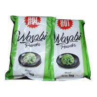 China Wasabi Powder Horseradish Powder Green Mustard 1Kg Japanese Cooking Ingredients Spicy Kosher Wasabi Powder for sale