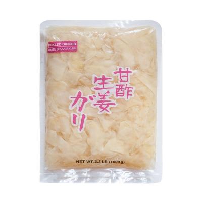 China Hot Sale First Grade Health Food 100% Natural Organic Pickled Vegetables Quality Sushi Ginger for sale