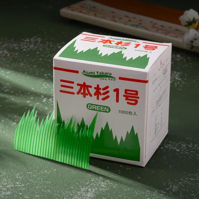 China Factory Direct Supply Japanese Style Decorative Baran Sushi Grass Food Mat Table Runnerfor Restaurant for sale