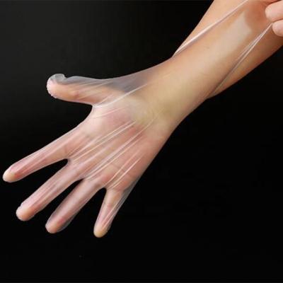 China Kitchen Cheapest Price Work Gloves Disposable Plastic Food Gloves Factory Polyethylene Glove Household Customized Box for sale