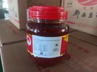 China PIXIAN Bean Paste Red Oil Chili SoyBean Paste for sale