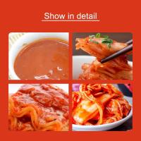 China Haccp Certificated Oem Factory Wholesale Price Seasoning Restaurant 320 G Spicy Radish Pickled Cabbage Paste Kimchi Sauce for sale