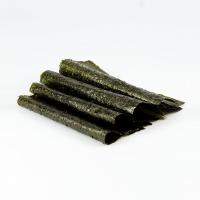 China Silver Grade 10Sheets Sushi Nori Certified Dark Green Hand Roll Temaki Roasted Sushi Nori Seaweed Wrapper for sale