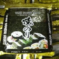 China Wholesale Japanese Yaki  Sushi Alga Roasted  Seaweed  Nori Seaweed for sale