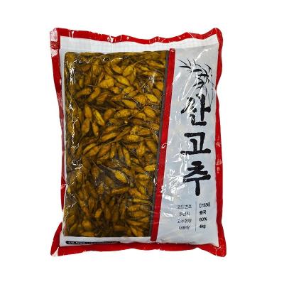 China Best Quality 100% Natural Pickled Vegetable Seasonings Condiments Rich Aroma Crystal Clear Pickles Peppers for sale