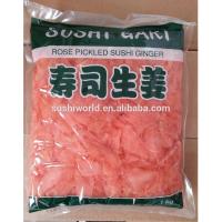 China Hot Wholesale Factory Supply Good Quality Japanese White pink Pickled Sushi Ginger for sale