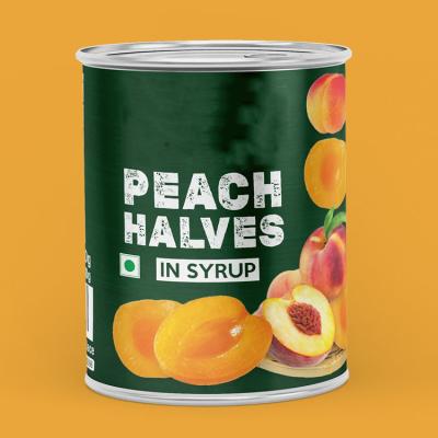 China High Quality Hot Sale Fresh Canned Fruit Delicious Canned Yellow Peach in Syrup for sale