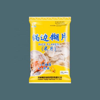 China Factory Wholesale Chinese Casual Seafood Snack Uncooked Dried Crisp Prawn Crackers Fried Snack Shrimp Potato Chips for sale