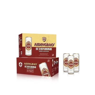 China Fast Shipping Premium Beer HACCP OEM 330ml 500ml Original Lager High Class Champagne Style Beer for sale