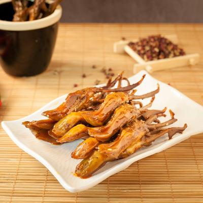 China Dry Food Sweet Spicy Duck Tongue Specialty Wine Dishes Meat Brine Taste Satisfy Cravings Small Snacks Food for sale