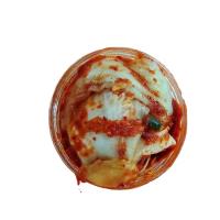 China Wholesale Ready to Eat Fresh Crisp Fermented Red Frozen Foods Chili Kimchi Cabbage Hot Kimchi for sale