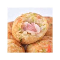China New Style Latest Healthy Deep Fried Frozen Seafood Squid Balls Frozen Squid Squid Fish Ball for sale