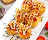 China Wholesale Japanese  Halal   Takoyaki  Frozen   Octopus Ball   Takoyaki  Octopus for sale