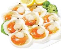 China HOT SELLING High Quality Frozen Half Shell Scallop for sale