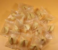 China Wholesale Gluten-Free Low-Carb Lucky Fortune Cookies with 12 Month Shelf Life for sale