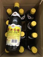 China Natural Brewing Chinkiang Black Rice Vinegar with 24 Months Shelf Life and Dark Brown Color for Cooking for sale
