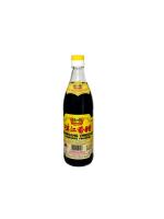 China Natural Brewing Chinkiang Black Rice Vinegar with 24 Months Shelf Life and Dark Brown Color for Cooking for sale