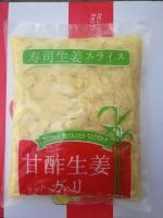 China Sweet Flavor Sliced Pickled Ginger with 18 Months Shelf Life for Sushi for sale