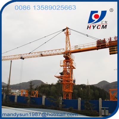 China 60m Jib Tower Crane Manufacture HYCM-CRANE QTZ6010 Type 8ton Tower Crane for sale