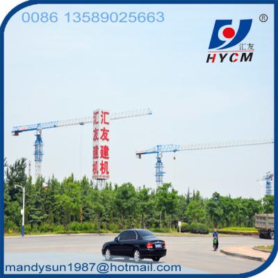 China Mobile Tower Crane Specification for QTP125(6016) 60m Jib Crane in Dubai for sale