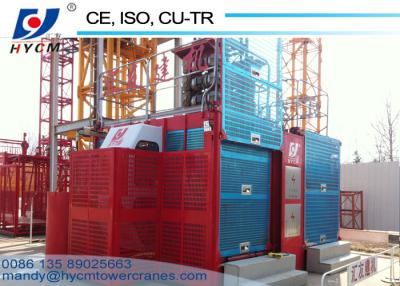 China 1ton Single Cage Construction Hoist with 3 Phase Motor for High Building for sale