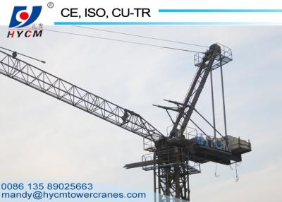 China 6t QTD120-3515 Luffing Jib Tower Crane 35m Long Lifting Boom 1.5t Tip Load for sale