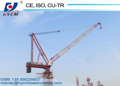 China Mast Crane QTZ120(D3025) Model Luffing Jib Crane Tower 8t Load 27m Height for sale