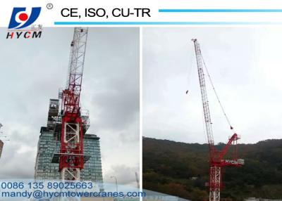China 6tons QTD2520 Luffing Jib Crane Feature Tower Crane 25m Jib Tower Crane for sale