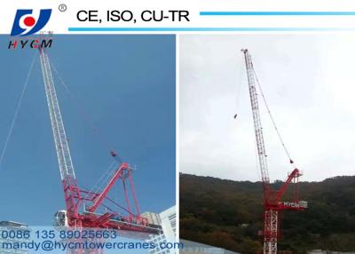 China 6ton Max. Load 25m Jib QTD Tower Crane Manufacturer Luffing crane supplier for sale