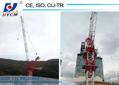 China Brand New 6tons 25m Jib QTD2520 Luffing Jib Self-Erecting  Fixed Tower Crane for sale