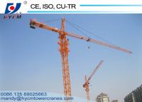 China USA and Mexico Hot Sale 6ton QTZ5015 Topkit Tower Crane with Class H Motor Protection for sale