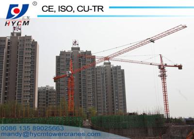 China 1.2ton Tip Load 60m Boom Length Variable Frequency Drive Hammer Head Tower Crane QTZ6012 for sale