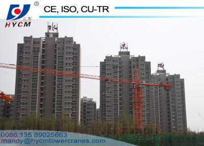 China 60m Jib Tower Crane Manufacture HYCM-CRANE QTZ6010 Type 8ton Tower Crane for sale