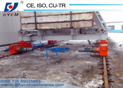 China TC6013 Mobile Tower Crane 1.3ton Tip Load and Rail Travelling Base Type for sale