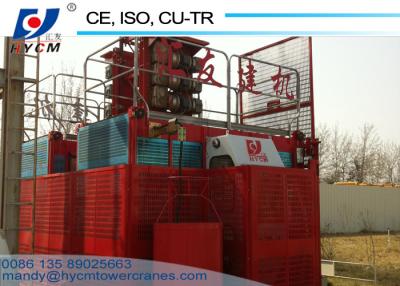 China Construction Building Hoist SC100 Single Cage Lift for Passengers and Materials for sale