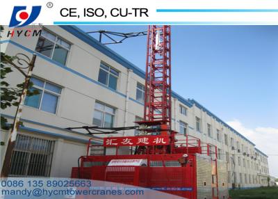 China 1T Single Cage/Cabin SC100 Construction Hoist Elevator Buliding Lifter for sale