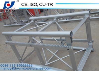 China 650*650*1508mm Construction Hoist Mast Section with Rack for SC Series Elevator for sale
