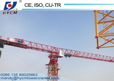 China 12tons Max. Load 2.5tons Tip Load PT6425 Flattop Construction Tower Crane price for Sale for sale