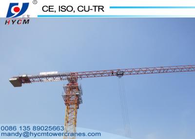 China Up to 18tons Available Flattop Tower Cranes QTP7532 New 75m Jib Tower Crane for sale